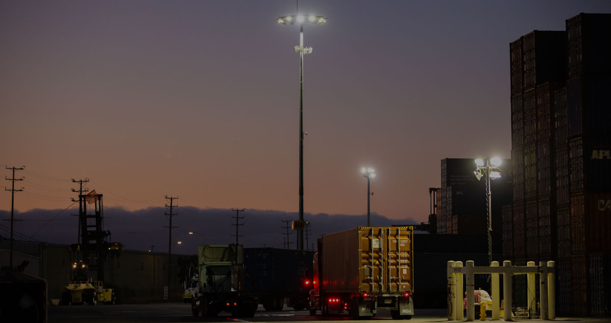 How sustainable LEDs benefit ports and terminals